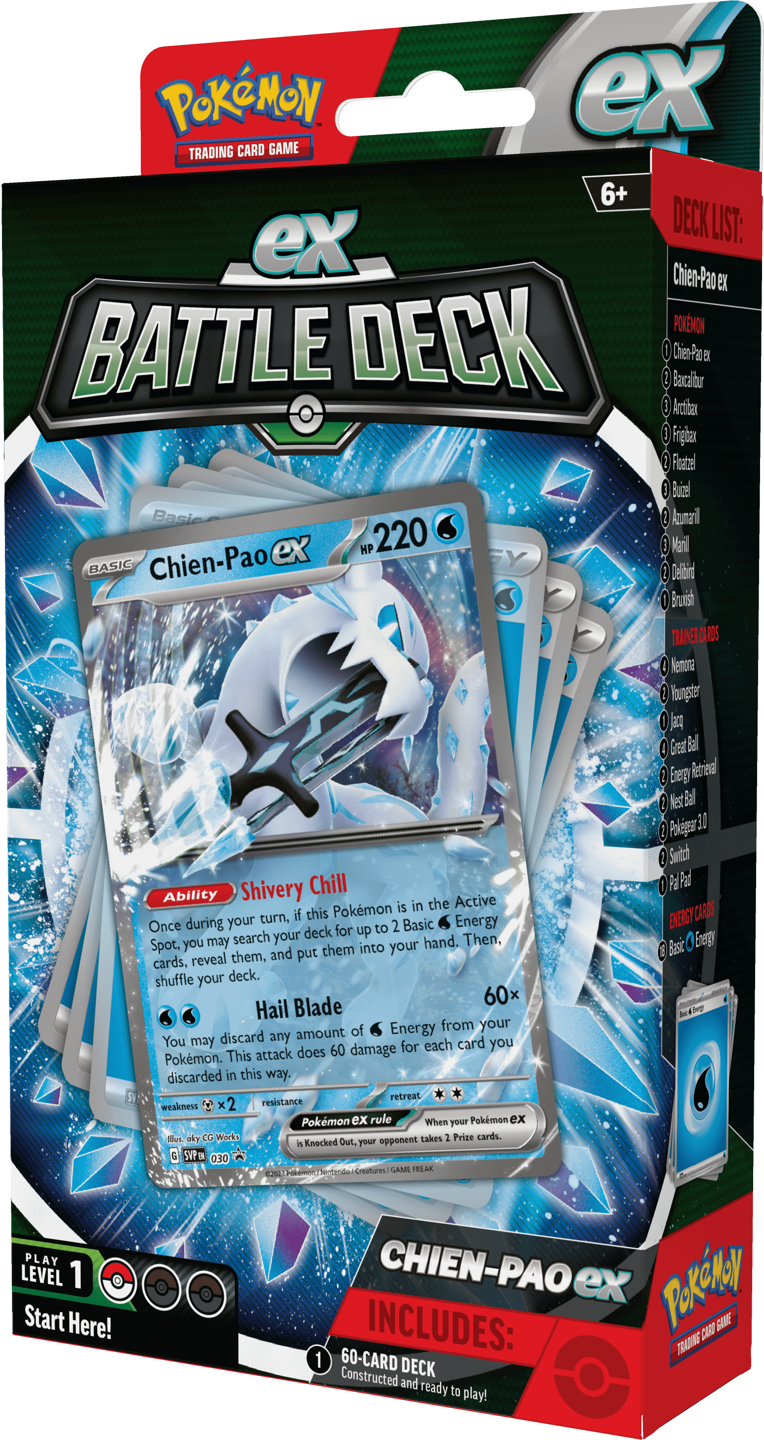 Pokémon TCG: Ex Battle Deck Chien-Pao Planszostrefa.pl